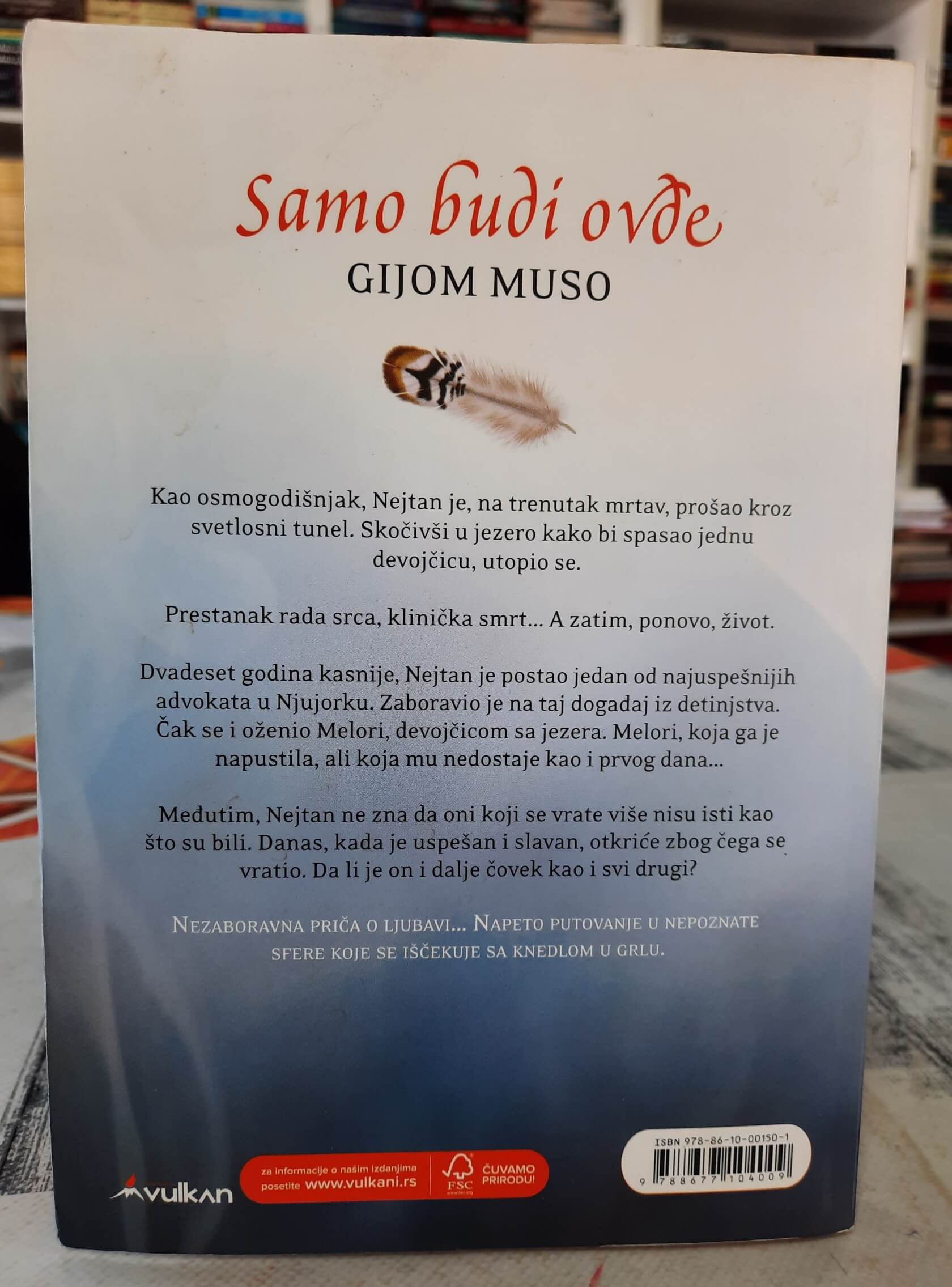 Samo budi ovde – Gijom Muso – Knjižara Demago