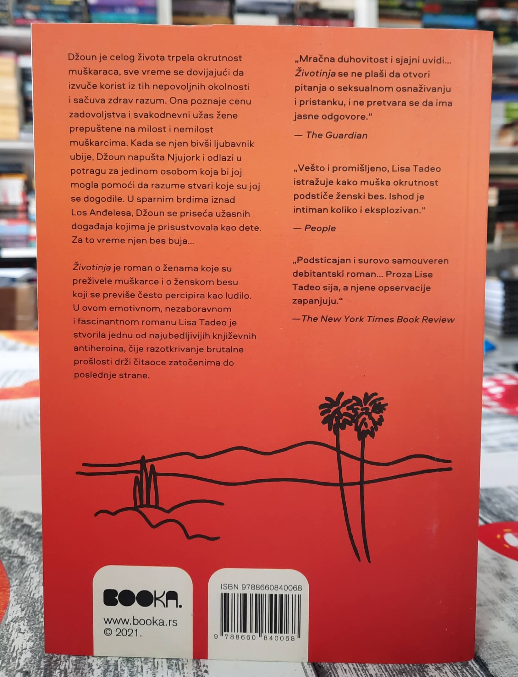 Životinja – Lisa Tadeo – Knjižara Demago