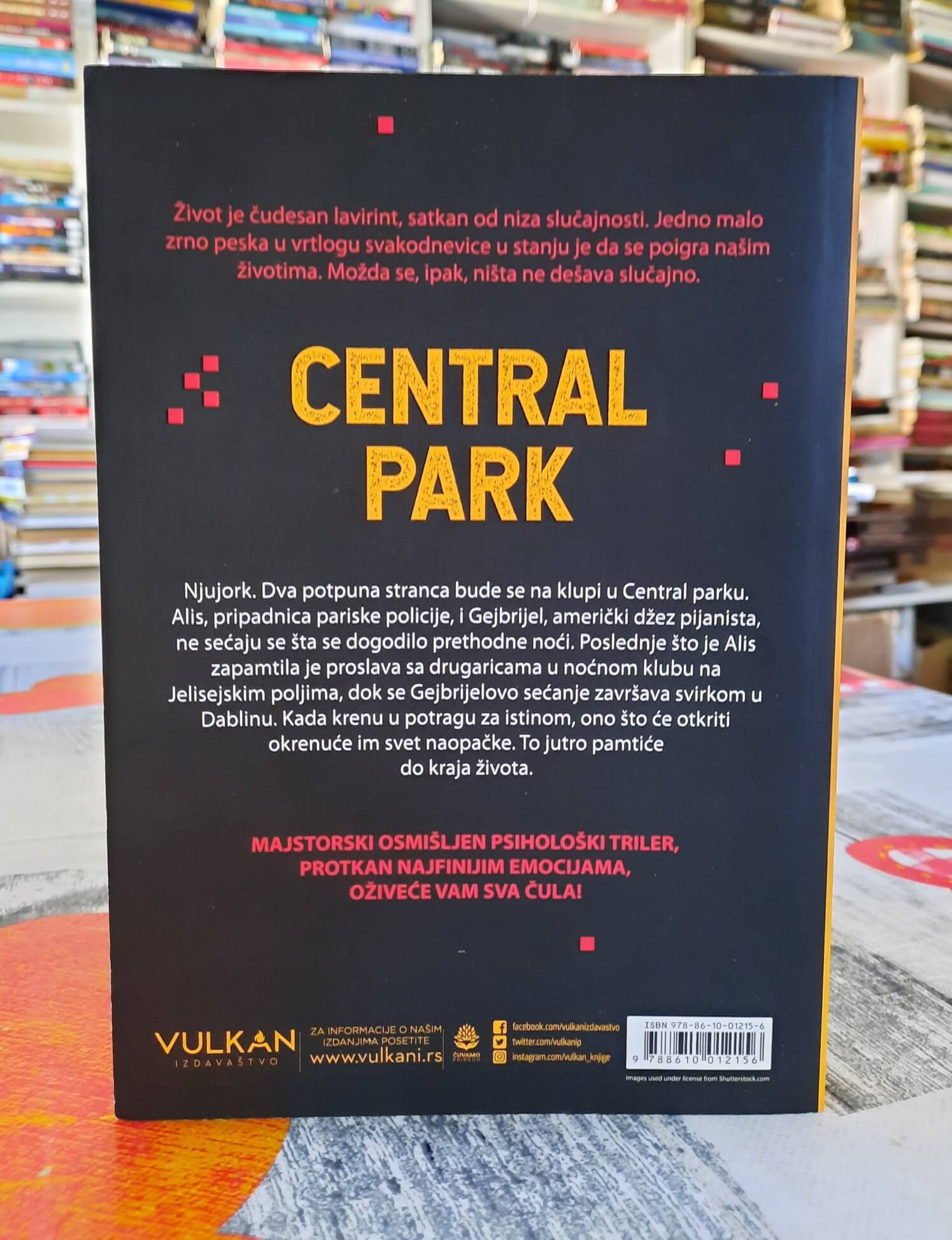 Central park – Gijom Muso – Knjižara Demago