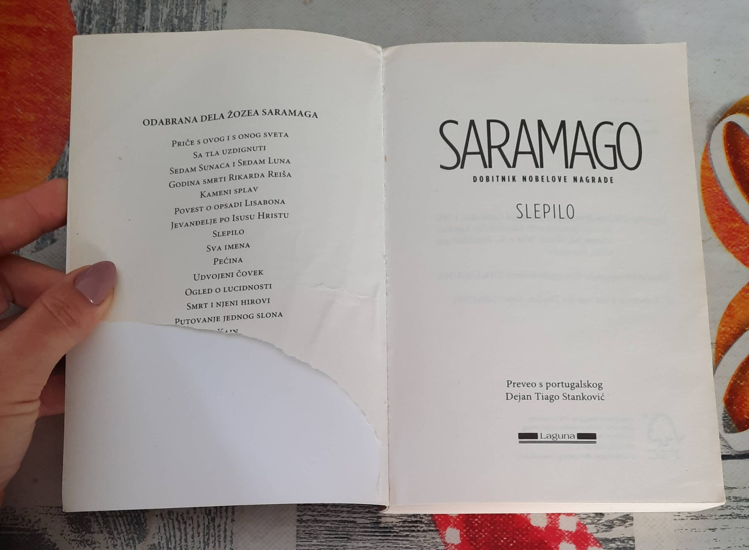Slepilo – Žoze Saramago – Knjižara Demago