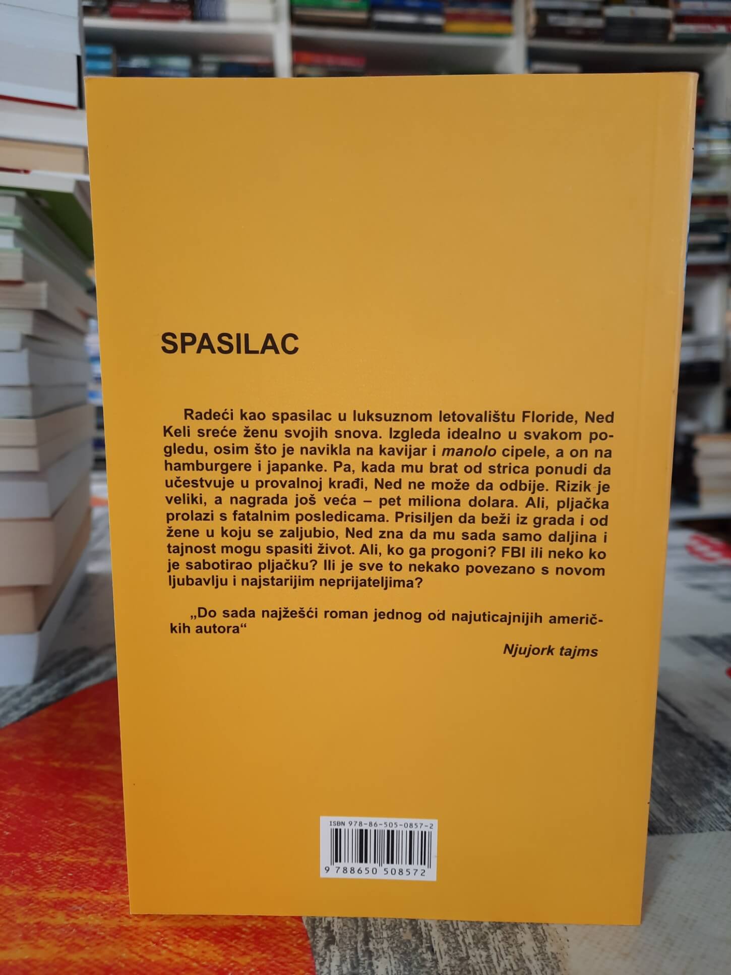 Spasilac – Džejms Paterson – Knjižara Demago
