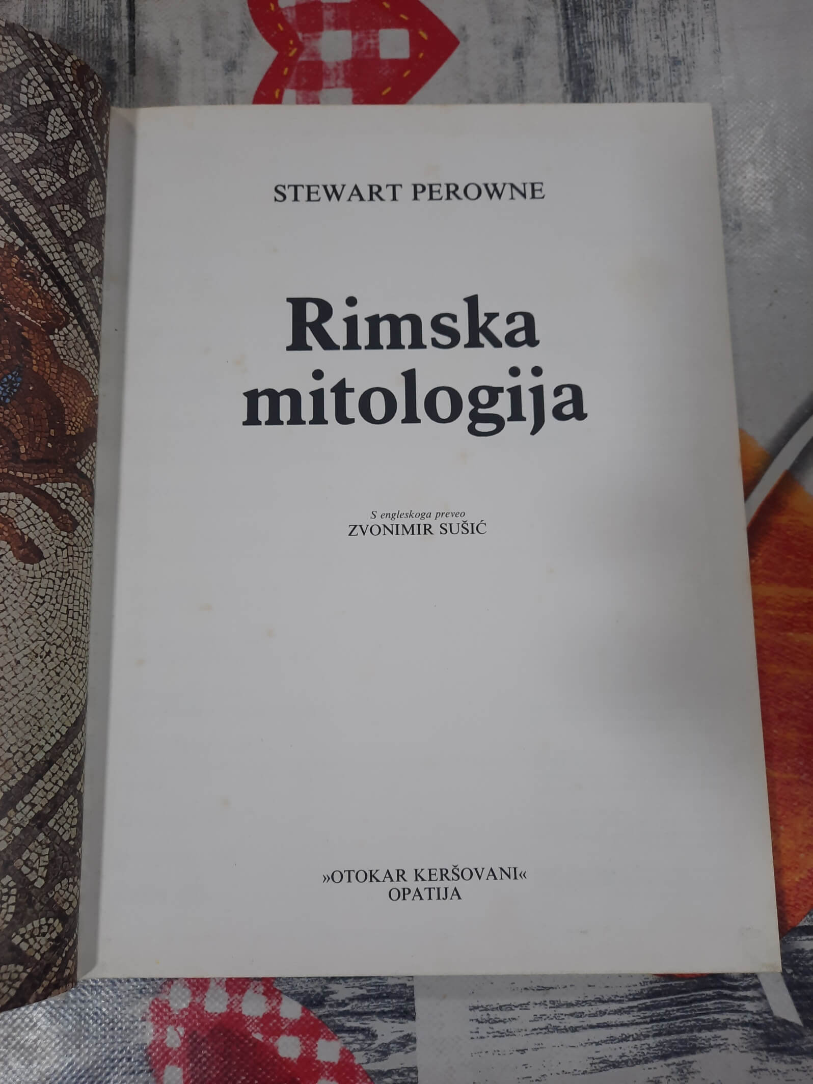 Rimska Mitologija - Stewart Perowne – | Knjižara Demago