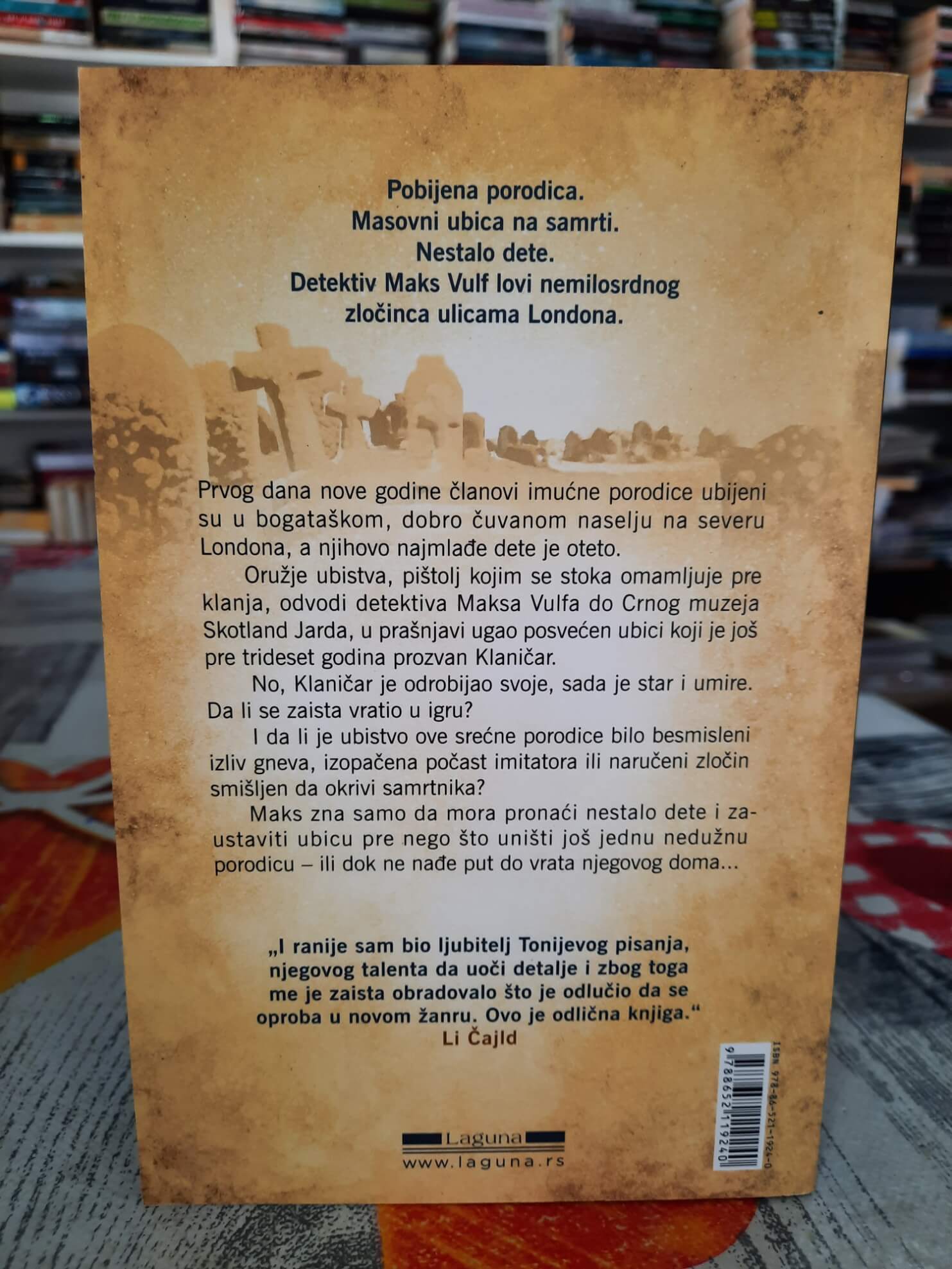 Stari grobovi – Toni Parsons – Knjižara Demago