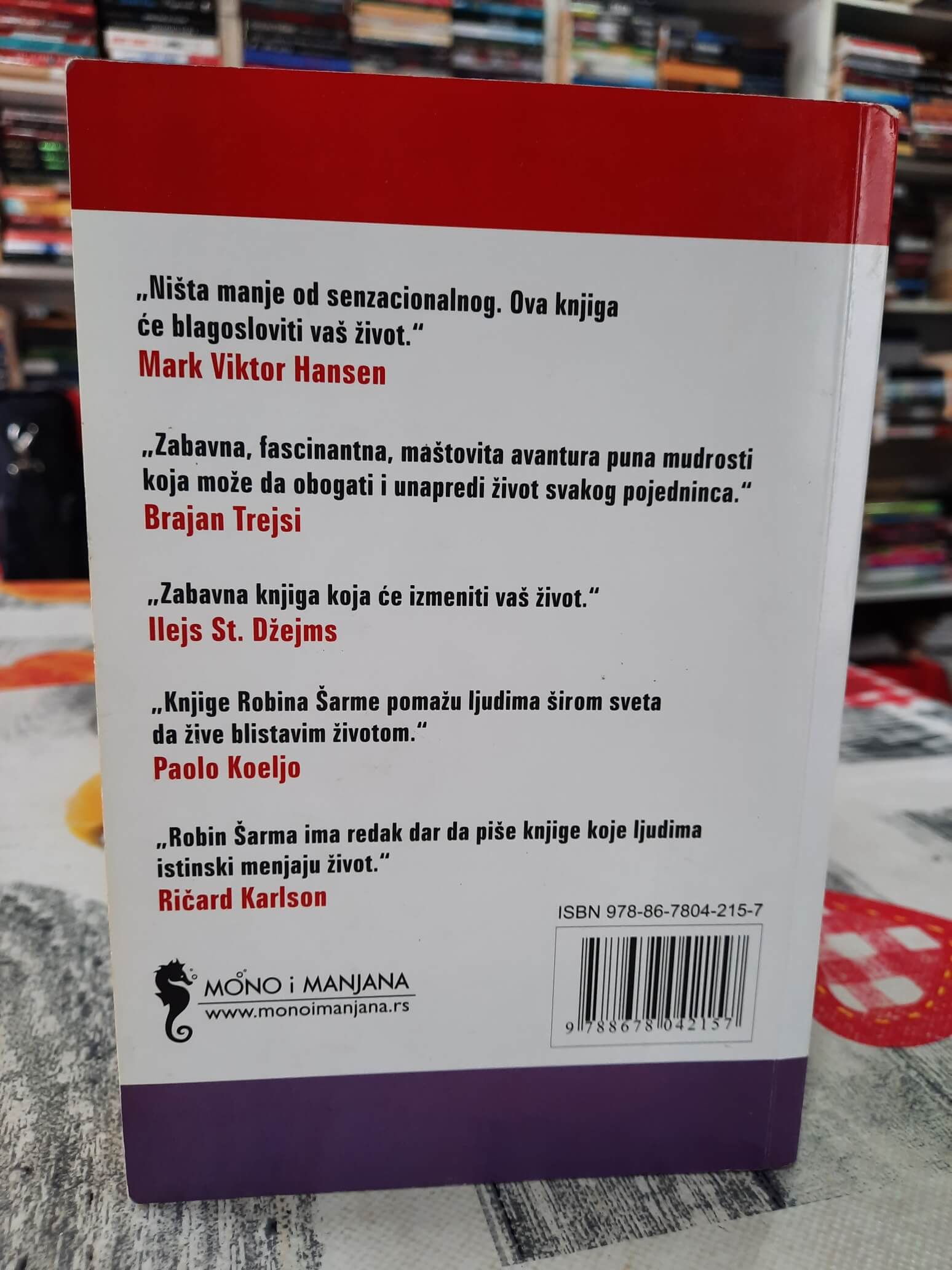 Kaluđer koji je prodao svoj ferari – Robin Šarma – Knjižara Demago