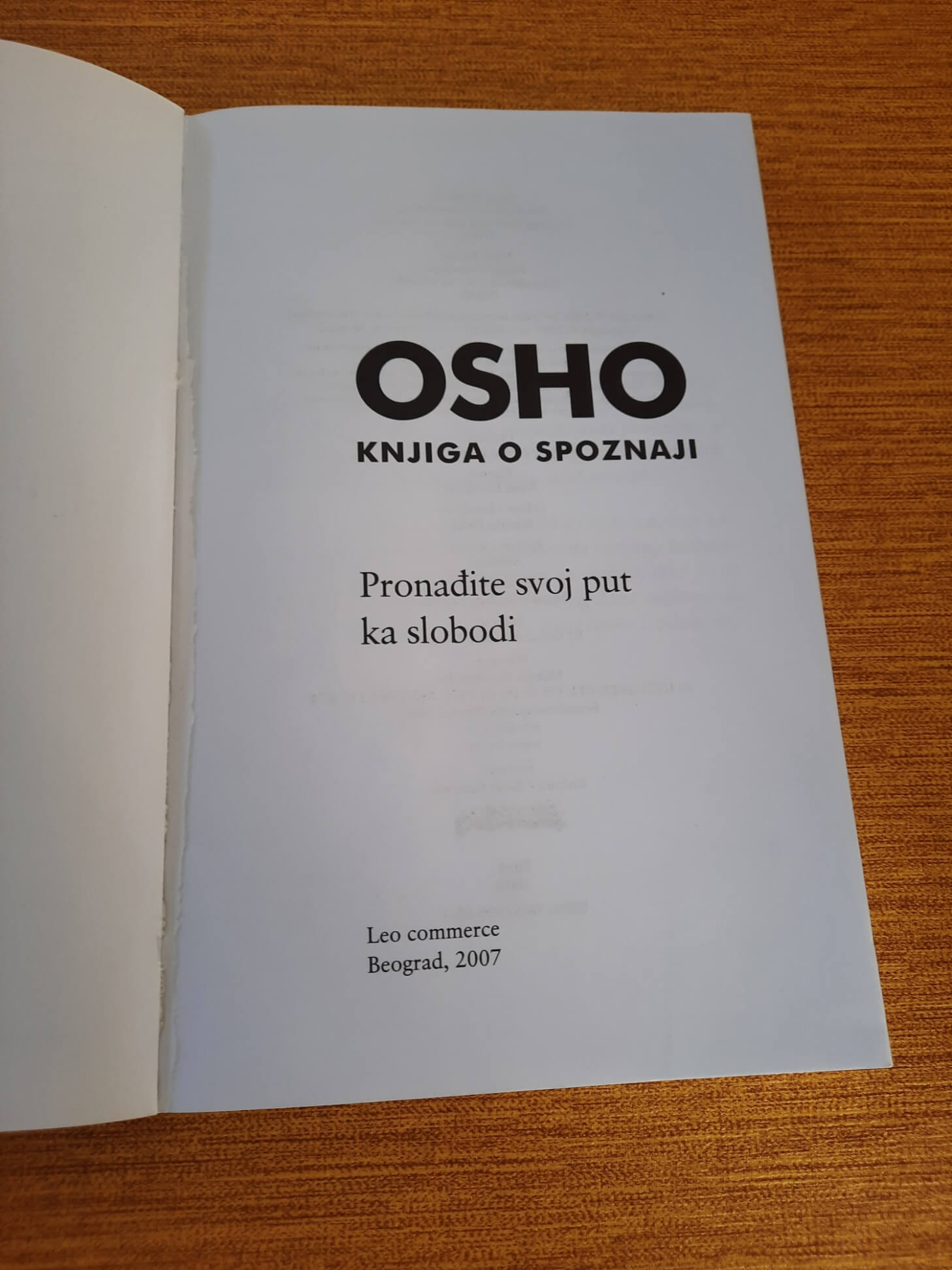 Knjiga o spoznaji – Osho – Knjižara Demago