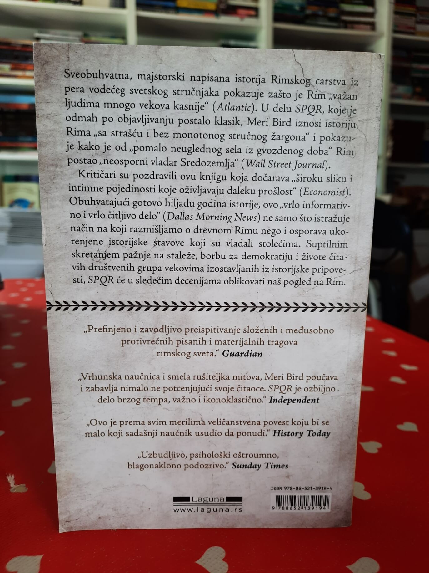 SPQR Istorija starog Rima – Meri Bird – Knjižara Demago